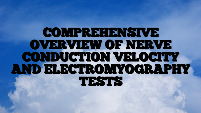 COMPREHENSIVE OVERVIEW OF NERVE CONDUCTION VELOCITY AND ...
